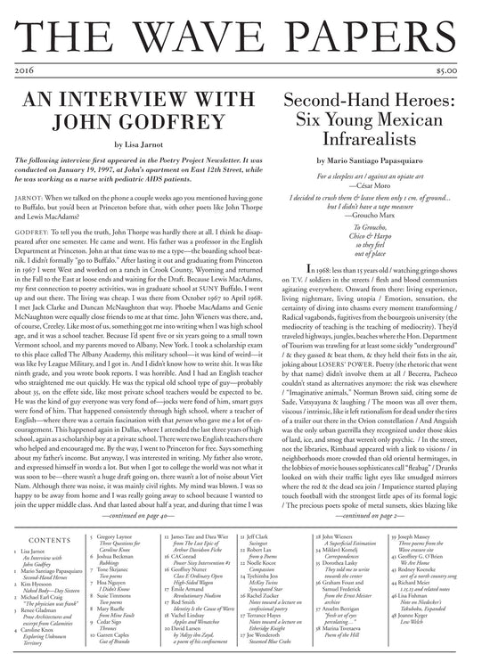 Paperback Subscription 2016 *SOLD OUT* – Wave Books